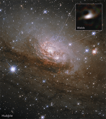NASA's New Images Redefine How Supermassive Black Holes Feed